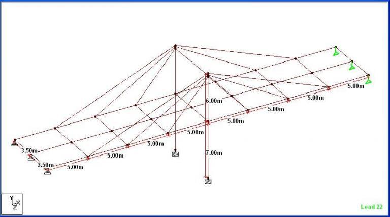 Analysis of Moving Load on Cable-Stayed Bridges Using Staad Pro - Structville