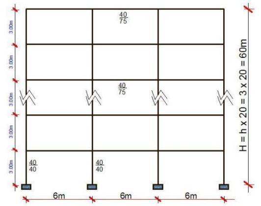 Lateral Deflection of Multi-storey Rigid Frame Buildings under the ...