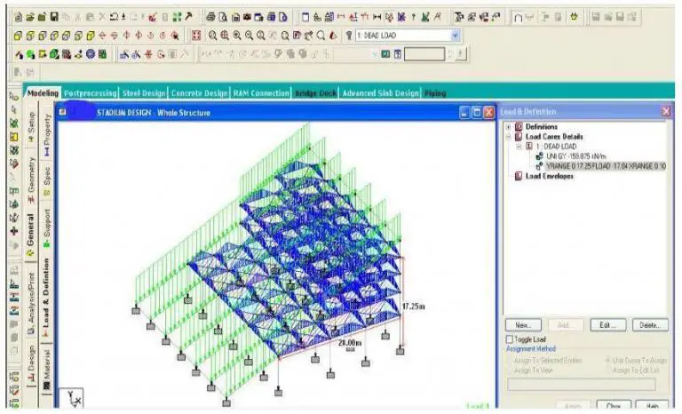 Analysis and Design of a Continuous R.C. Raker Beam for Stadium ...